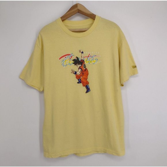 Primitive | Shirts | Primitive X Dragon Ball Z Goku Anime Manga Yellow ...